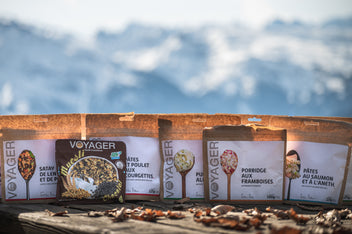 VOYAGER : Repas lyophilisés Français | Nourriture randonnée & bivouac ...